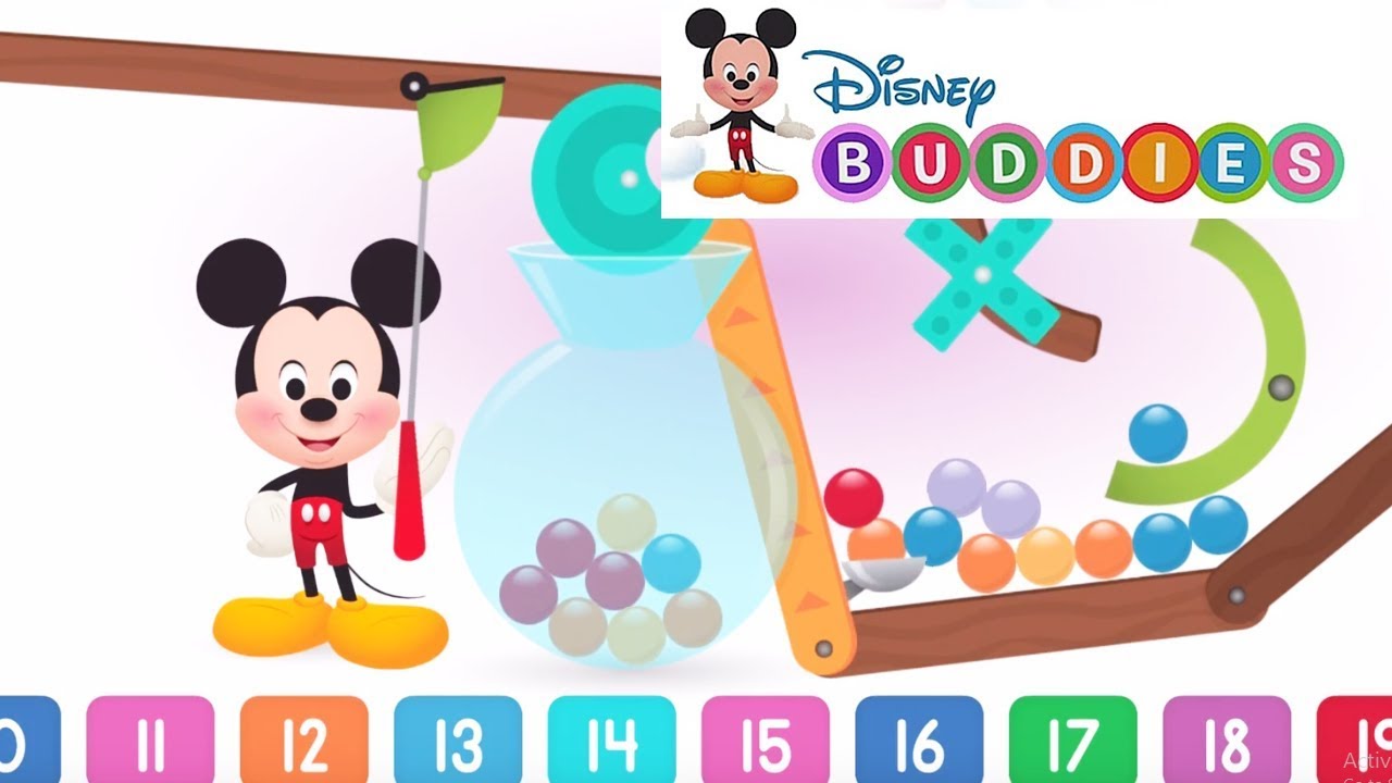 Disney Buddies: ABCs - Play and Learn Count with Mickey - YouTube