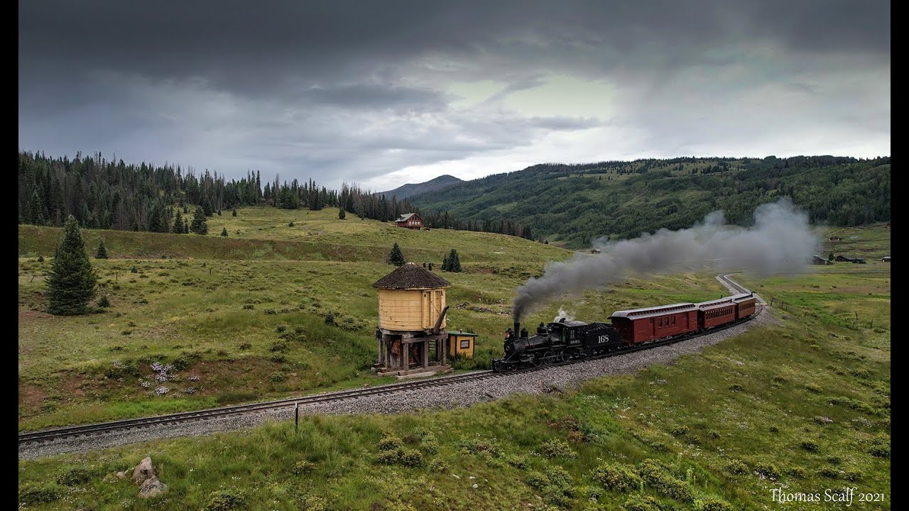 D&RG 168 at Los Pinos and Cumbres Pass - YouTube