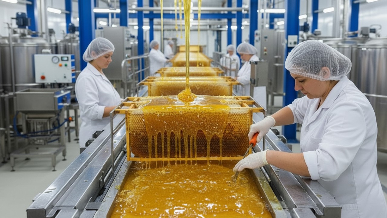 Inside the Modern Honey Production Line: From Bee Farm to Pure Bottled ...