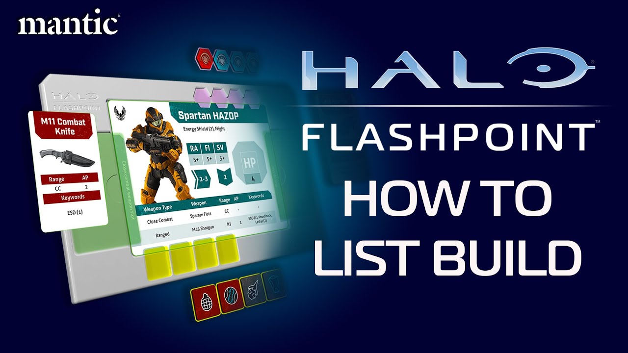 Halo: Flashpoint - List Building in the War Games Expansion - YouTube