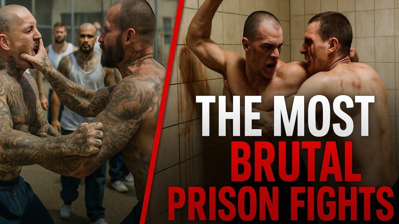 The Most Brutal Prison Fights Ever Caught on Camera (Real Footage ...