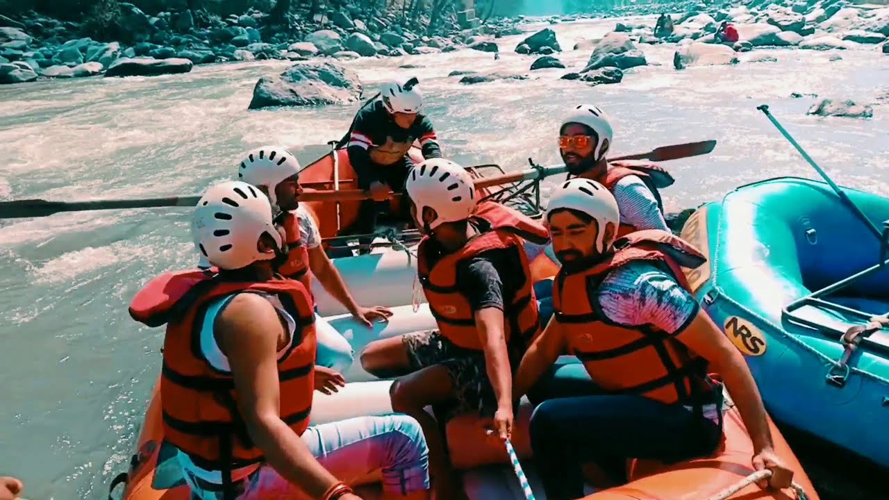 Rafting in Manali | Part 1|adventure sports|virtual manali tour|trip to ...