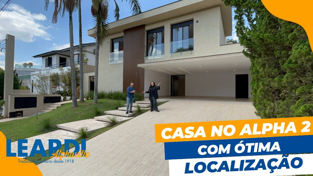 CASA NO ALPHAVILLE 2 COM ÓTIMA LOCALIZAÇÃO - YouTube