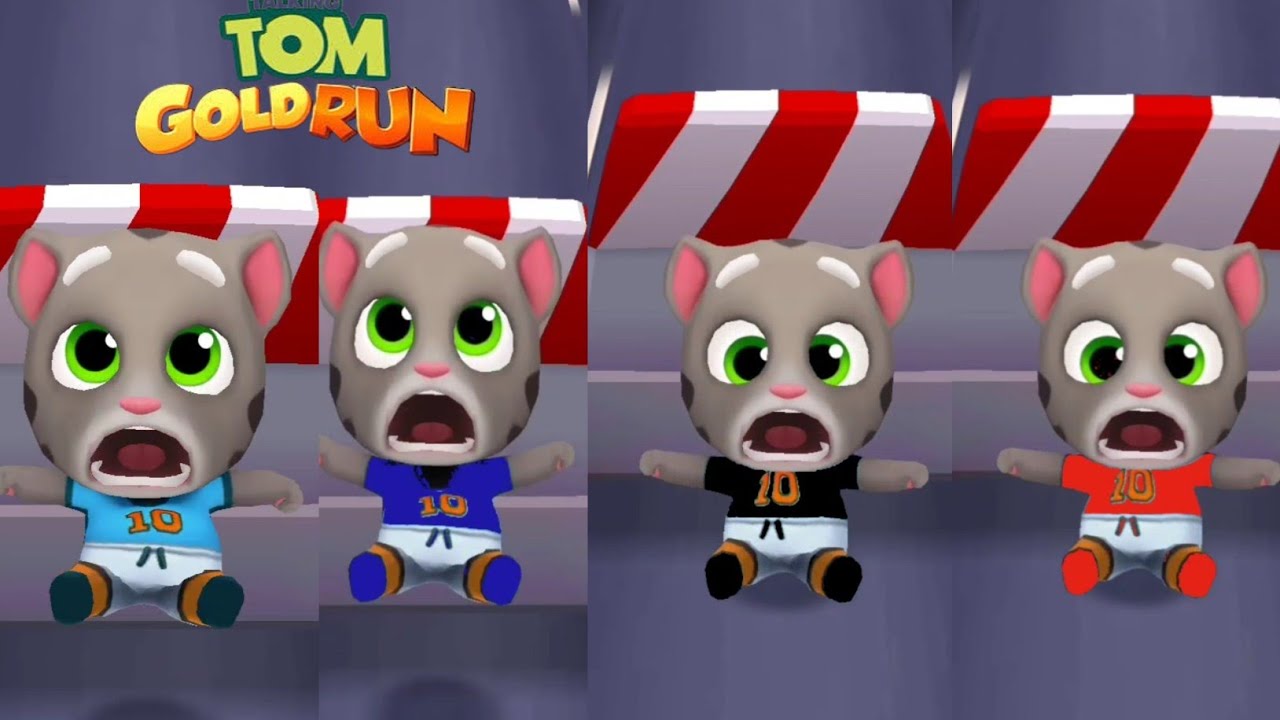 Talking Tom Gold Run Football Tom FoR Color Nee Video 🌈 Android iOS ...