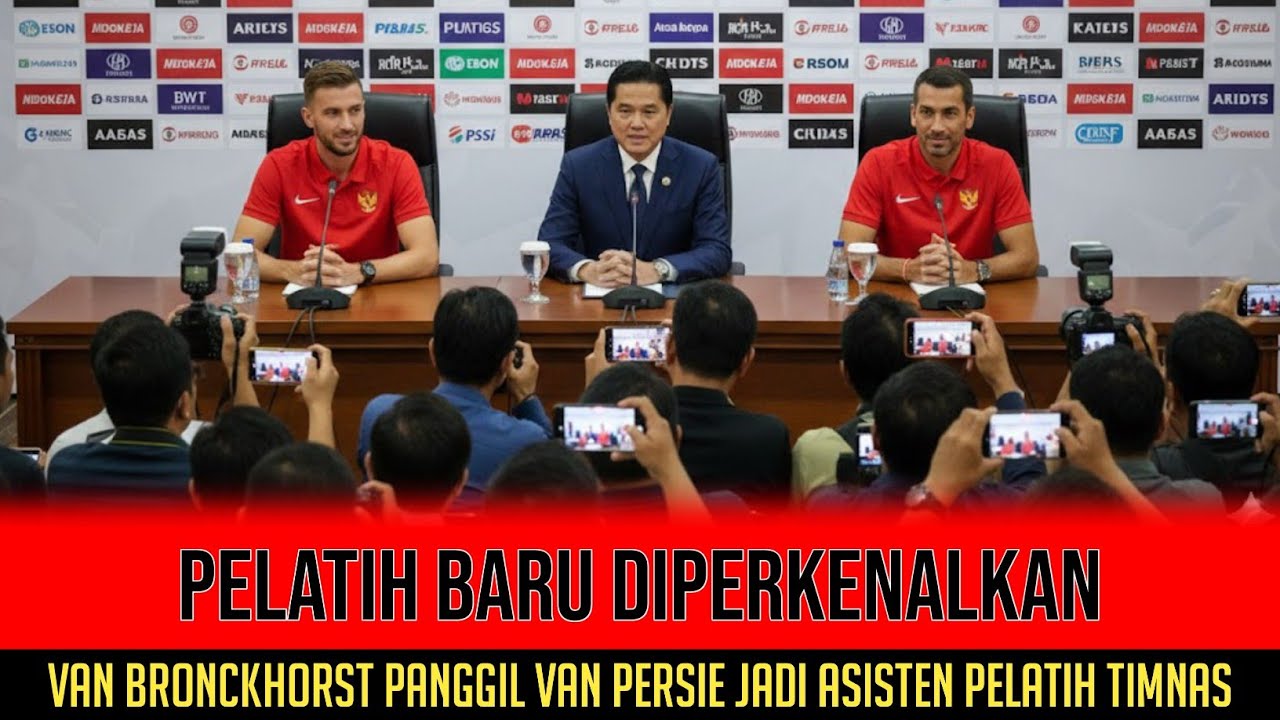 DIPERKENALKAN DI DEPAN MEDIA||KETUM PSSI UMUMKAN PELATIH DAN ASISTEN ...