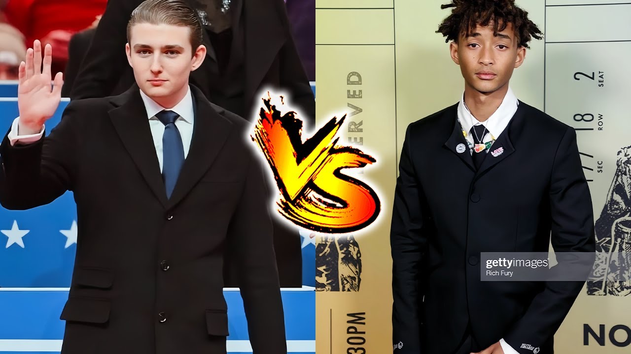 Barron Trump VS Jaden Smith Transformation ★ From Baby To 2025 - YouTube