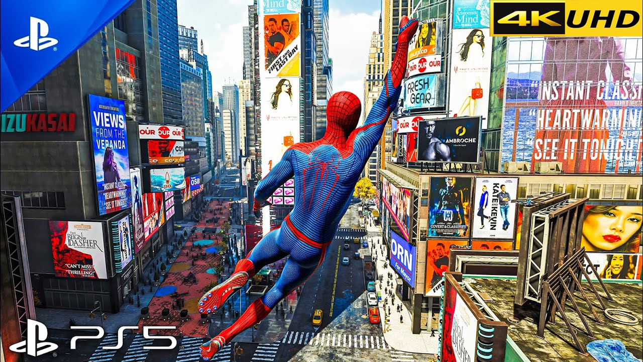 (PS5)AMAZING SPIDER-MAN SUIT | SPIDER-MAN 4K 60FPS RAYTRACING Gameplay ...
