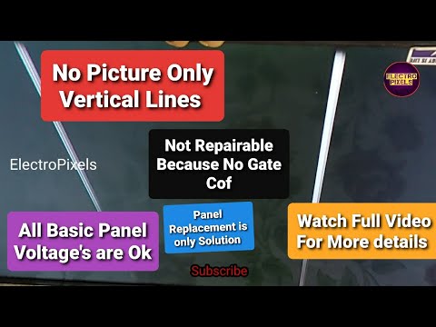 32 inch Micromax LED Tv no Display |VGH, VgL all Basic Voltages are ok|BOE Panel Repair ...