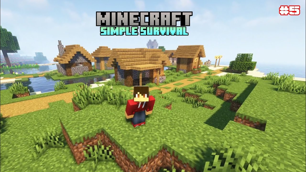 🔴 Live Minecraft Survival santuy Day #5 - YouTube