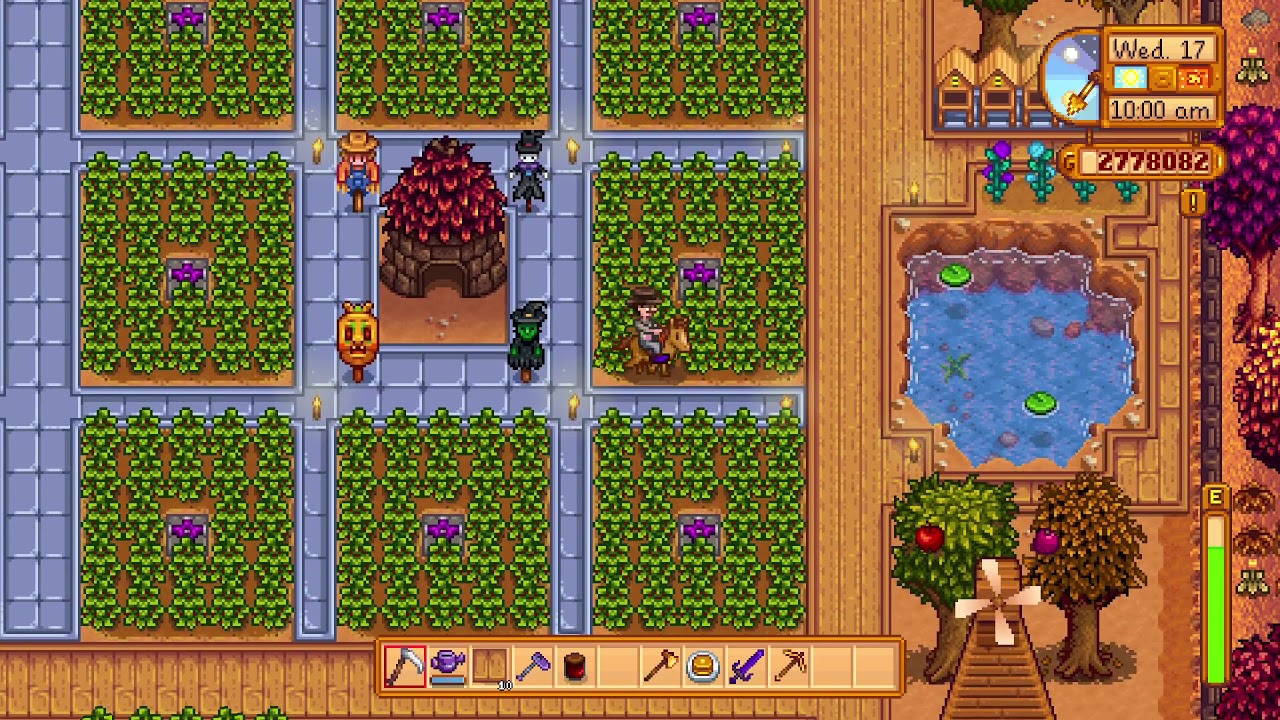 Stardew Valley Farm Tour - YouTube