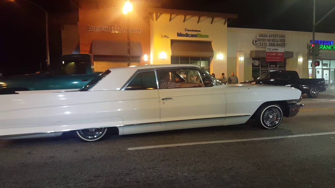 Sick Cadillac Lowrider on Whittier Blvd. - YouTube