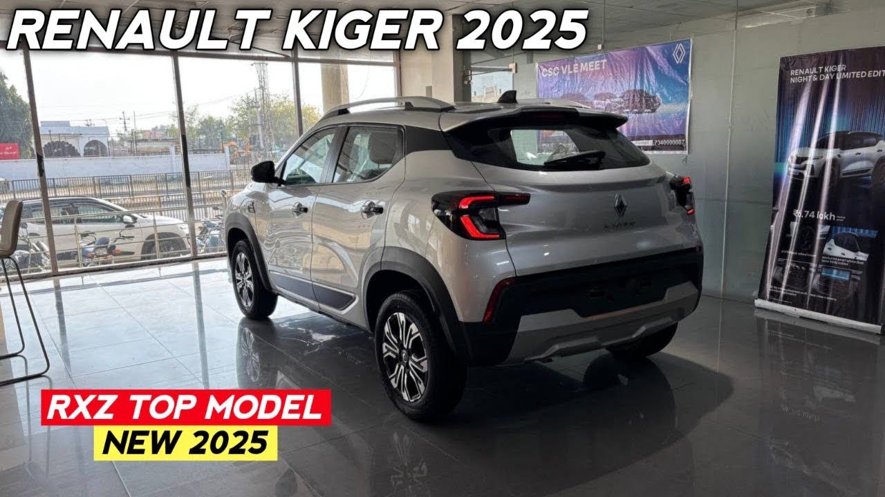 Renault KIGER Top Model 2025 | Kiger RXZ Turbo MT 2025 - YouTube