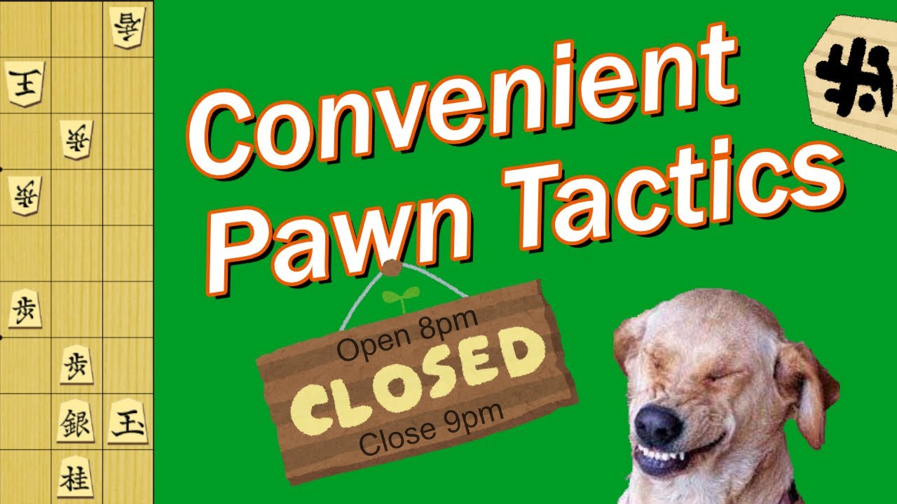 Convenient Pawn tactics in Shogi 】 - YouTube