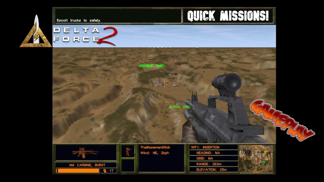 Retro PC Games - Delta Force 2 - Quick Missions - #nostalgiagamer #retrofps #deltaforce # ...