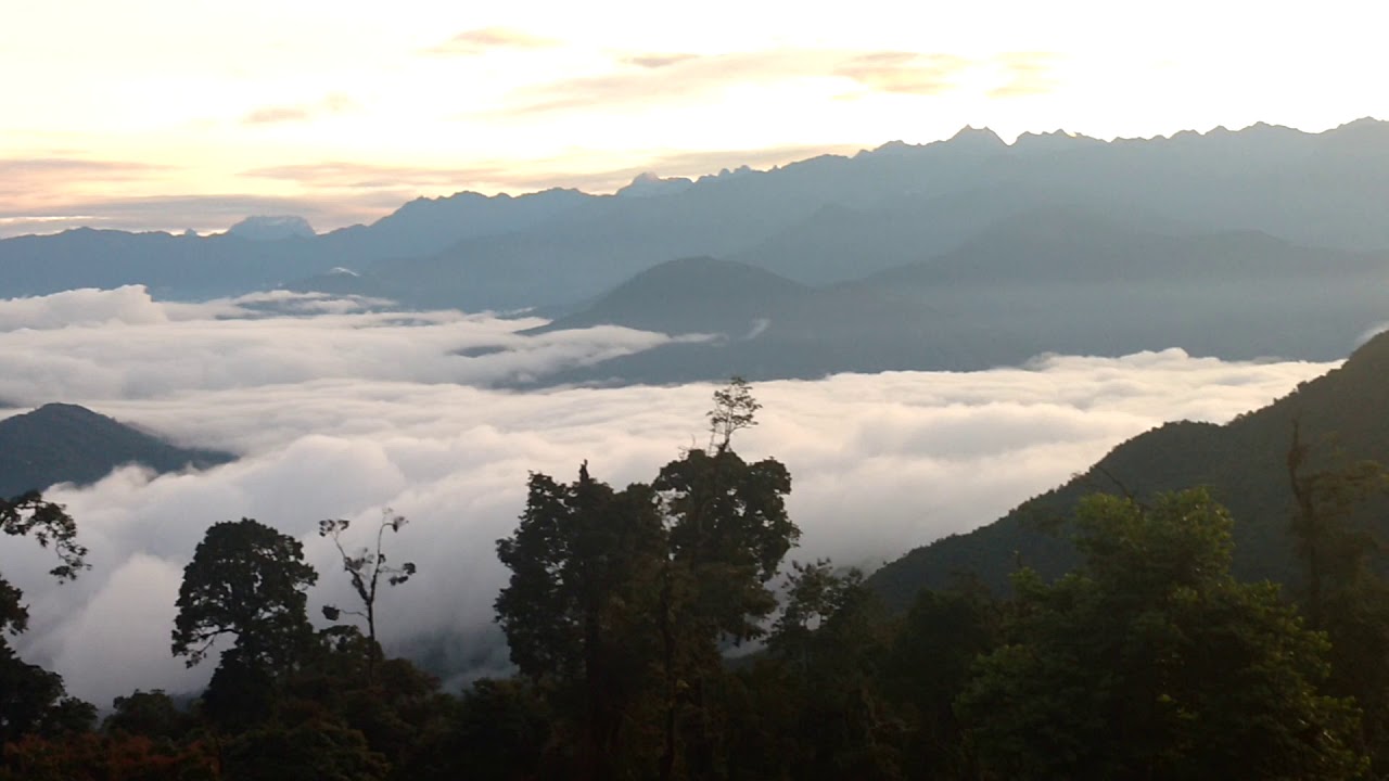 Sunrise in Sillery Gaon,SIKKIM - YouTube