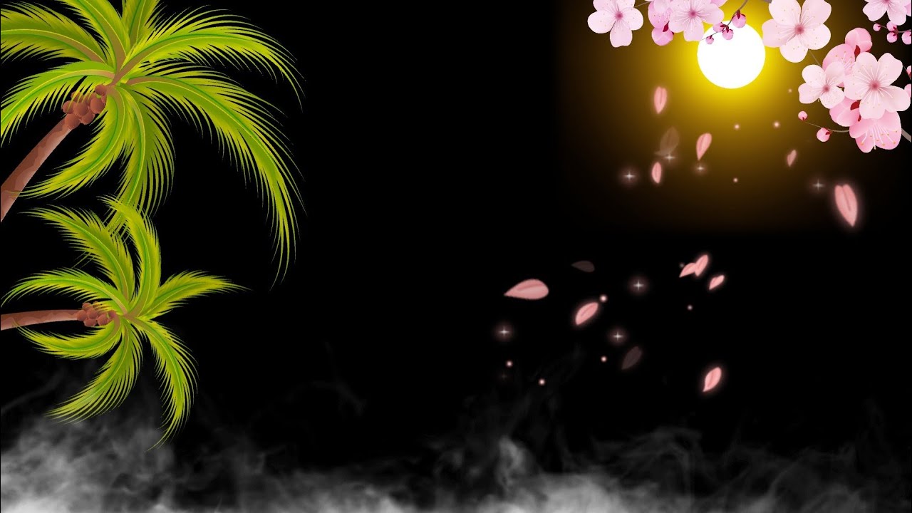 Free Background Video | Background Template Video | Falling Rose Petals ...