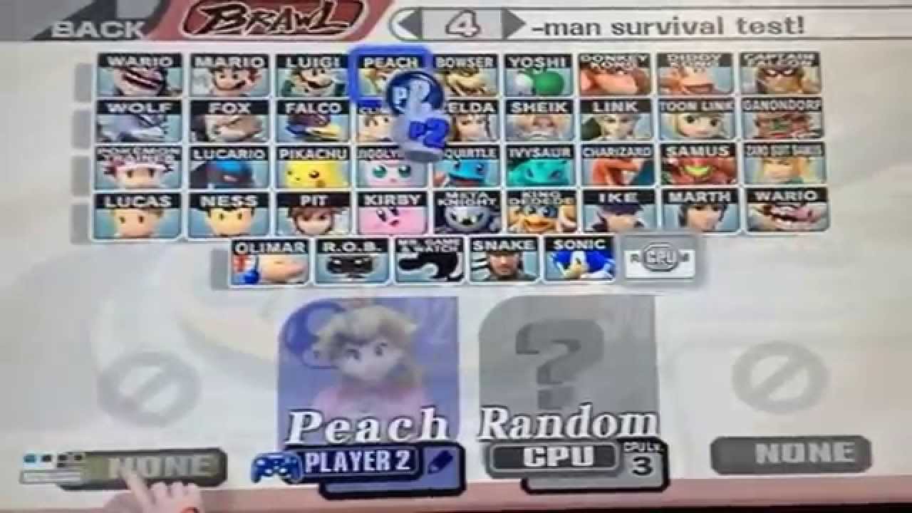 Project M - Weird Character Selection and Odd Music - YouTube