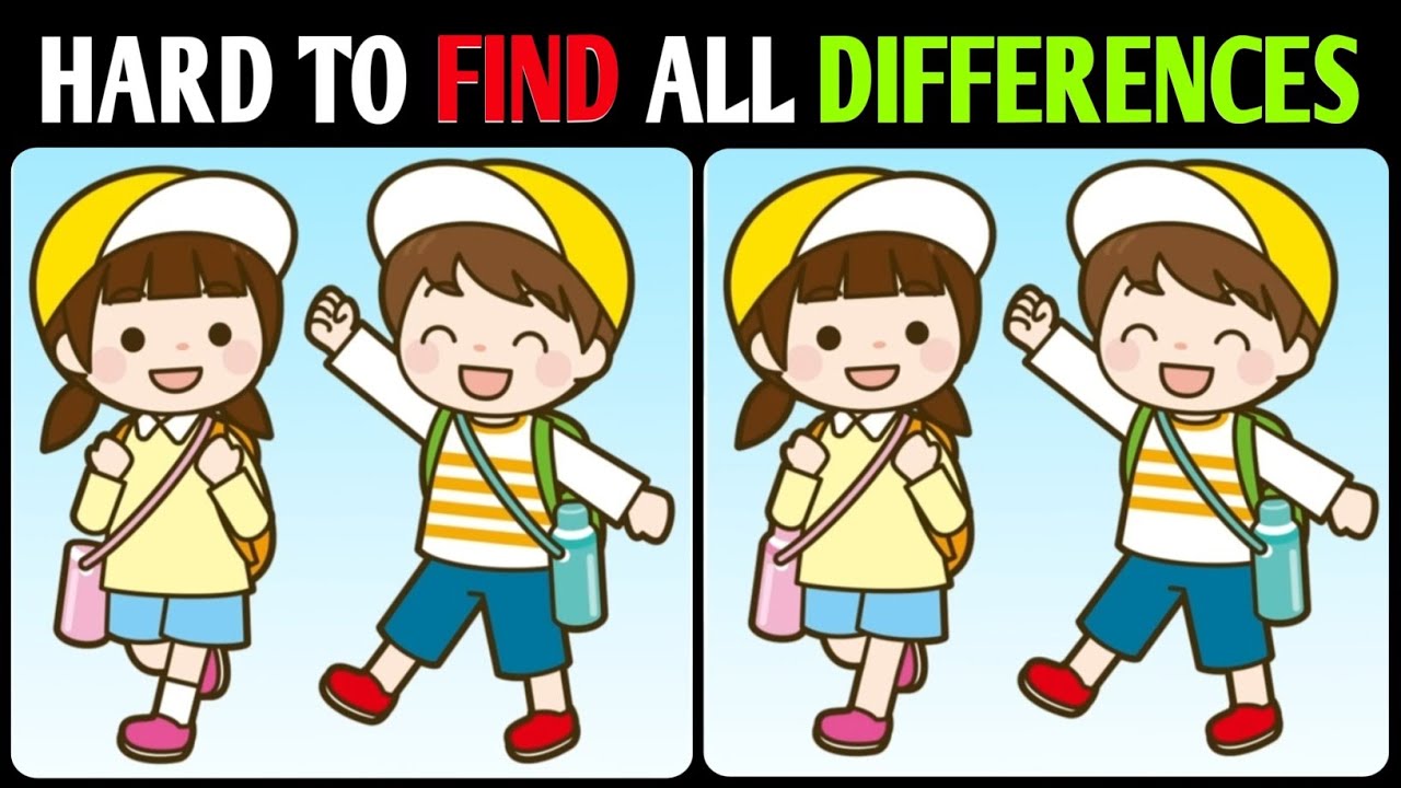 Spot The Difference: Can You Find Them All? [ Find The Difference ...