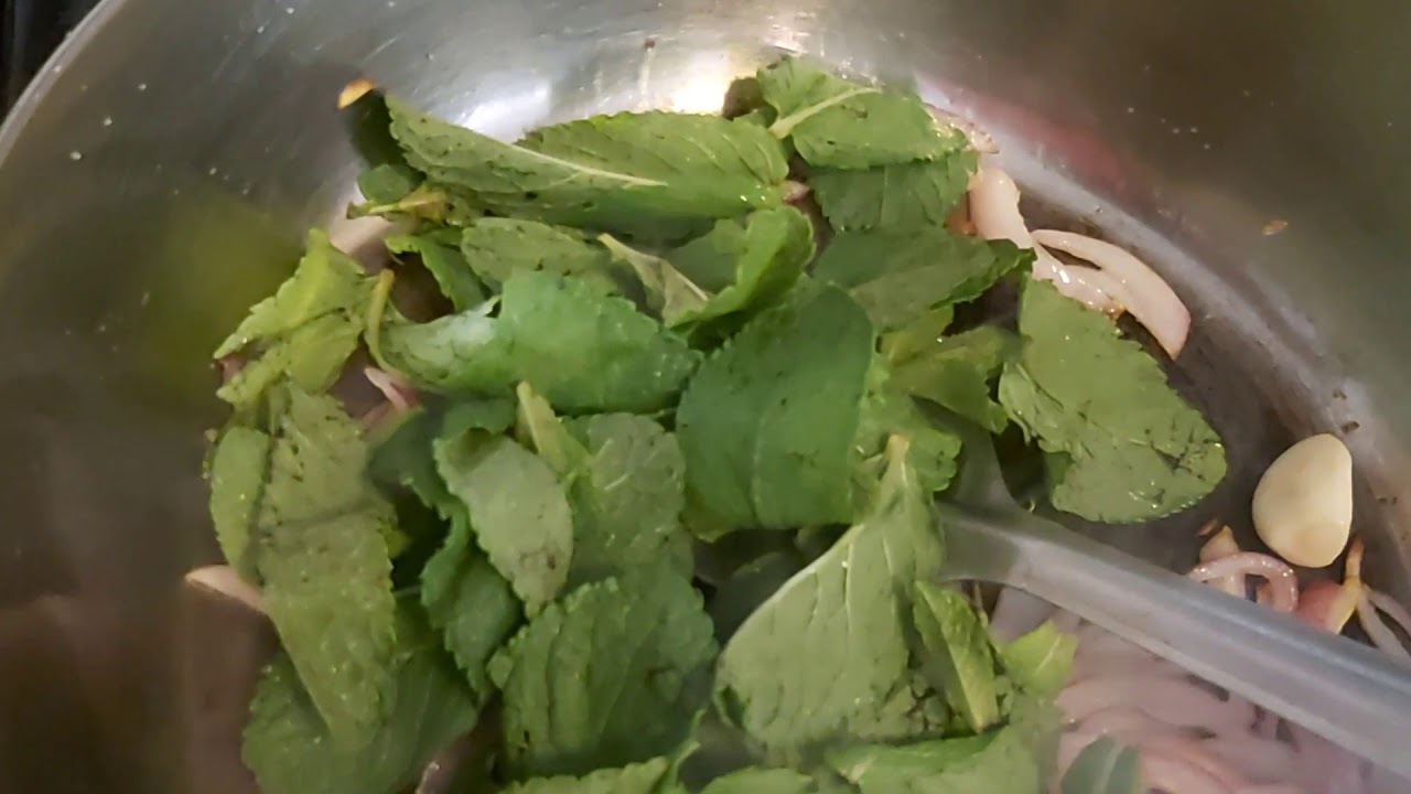 Simple and Easy Pudina Rice - YouTube