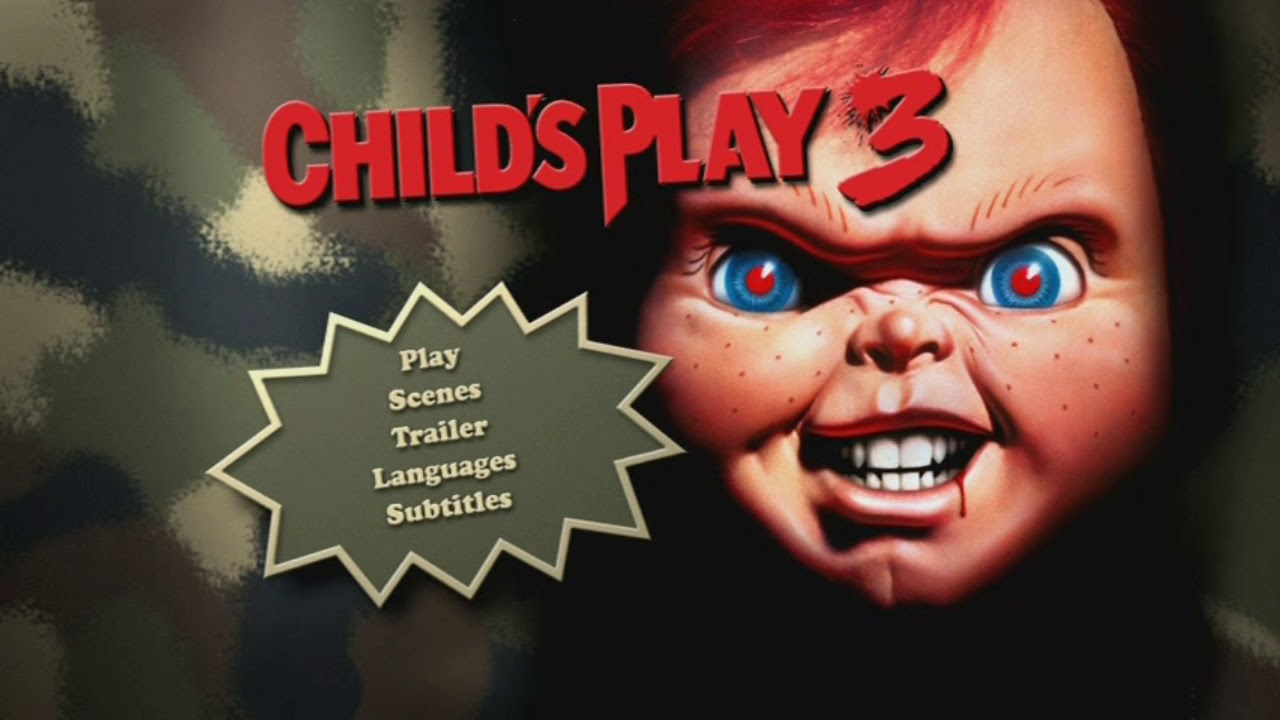 Chucky 3 DVD Menu - YouTube