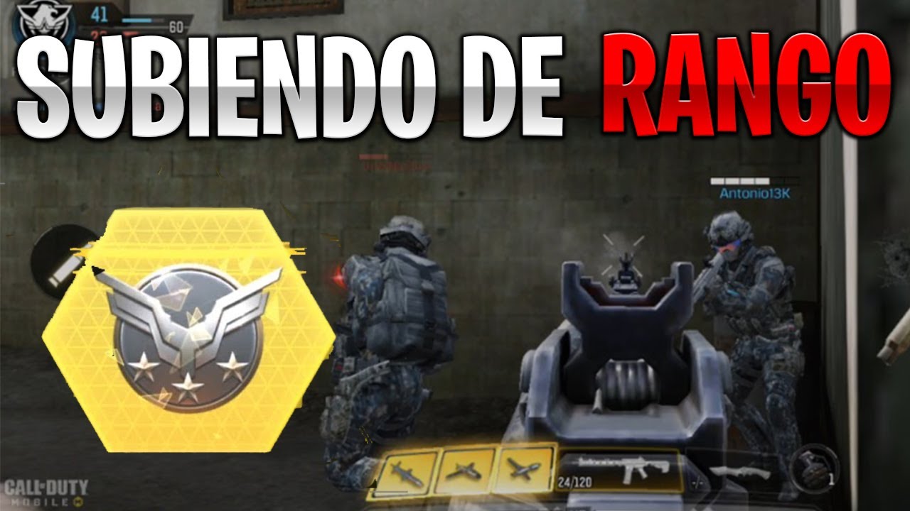 SUBIENDO DE RANGO EN COD MOBILE | VETERANO | COD MOBILE - YouTube
