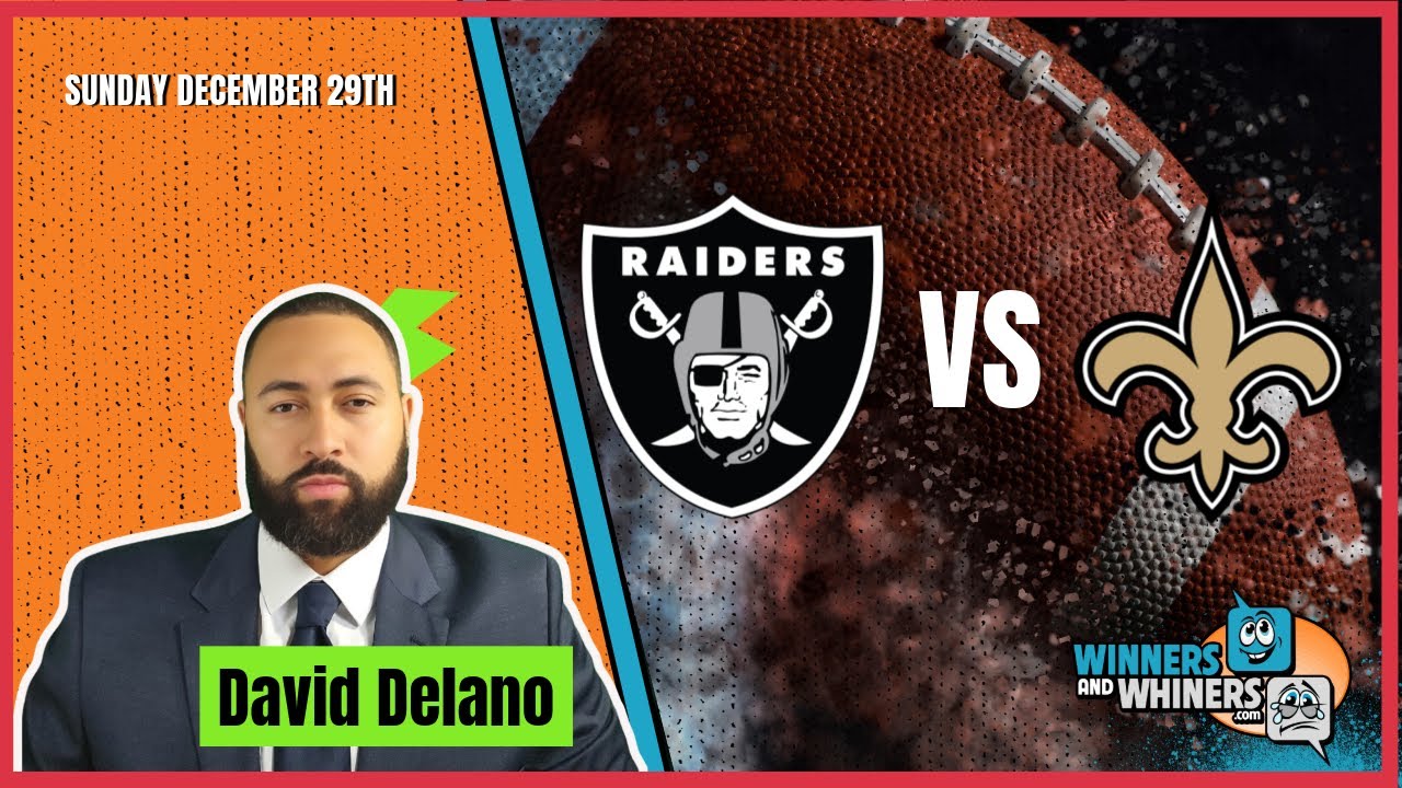 Free NFL Betting Pick- Las Vegas Raiders vs New Orleans Saints, 12/29 ...