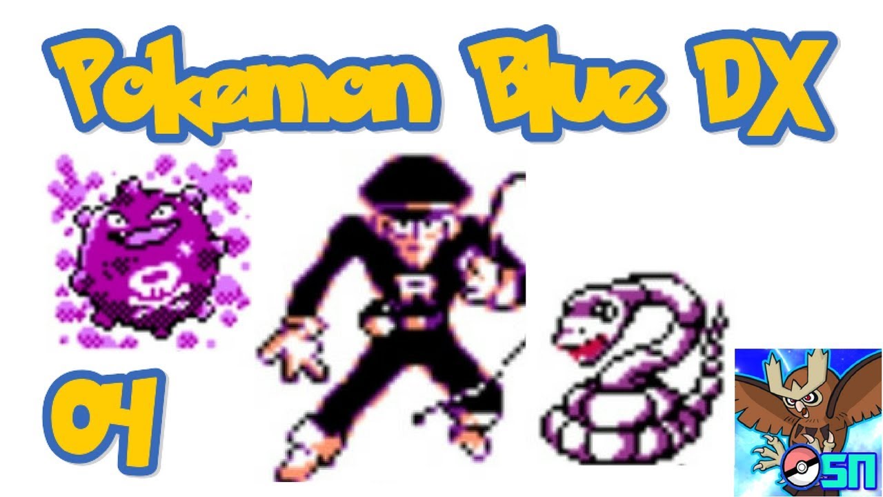 Pokemon Blue DX Walkthrough 04 - Mt Moon - YouTube