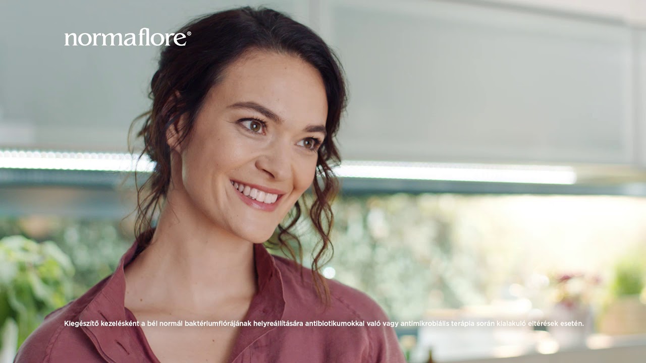 Normaflore- Antibiotikum mellé probiotikum a boldog pocakért - YouTube