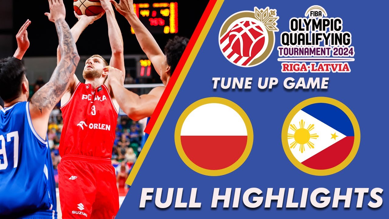 Poland Vs Gilas Pilipinas 2024 Fiba Olympic Qualifying Tournament Tune ...
