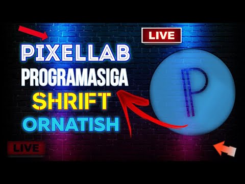 PIXELLAB PROGRAMMASIGA SHRIFT O'RNATISH | CHIROYLI SHRIFTLAR 😍