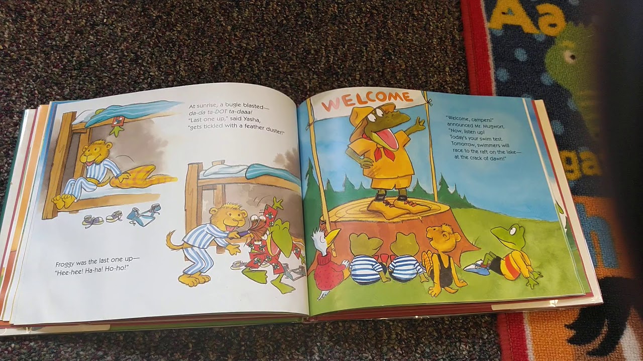 Froggy Goes to Camp by Jonathan London - YouTube