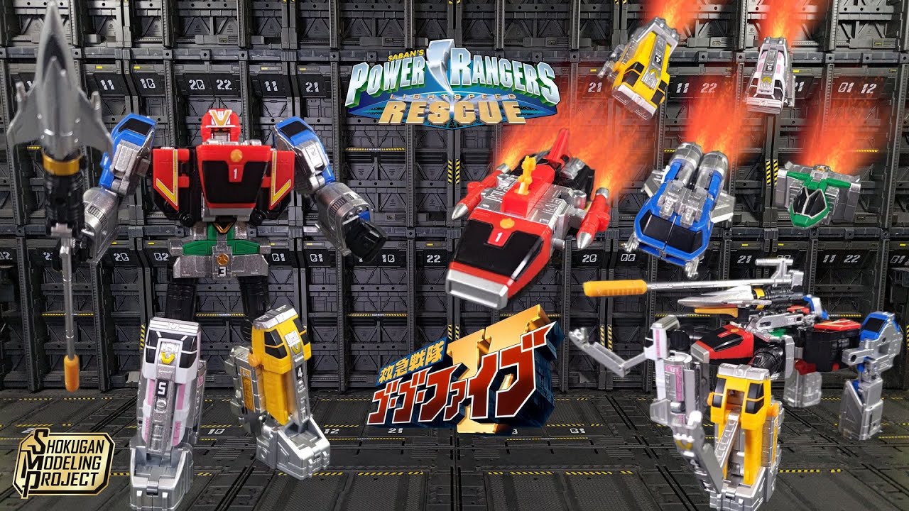 Bandai SMP Victory Mars GoGo V - Power Rangers Lightspeed Rescue Omega ...