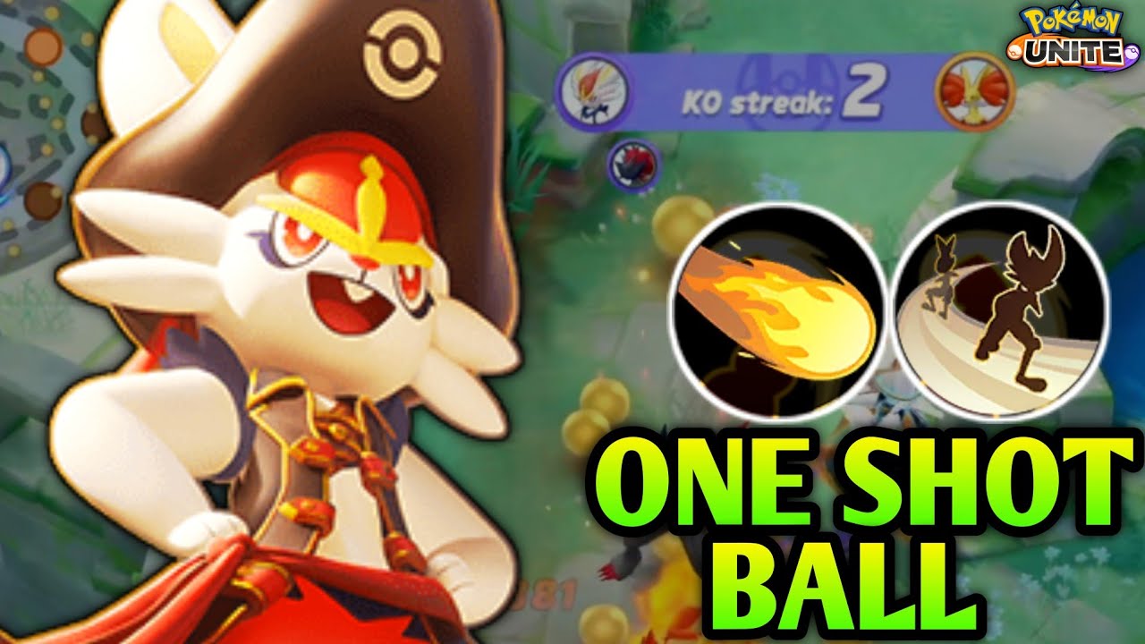 This Build is the best one shot Build for Pyro Ball 🔥 Pokémon Unite ...