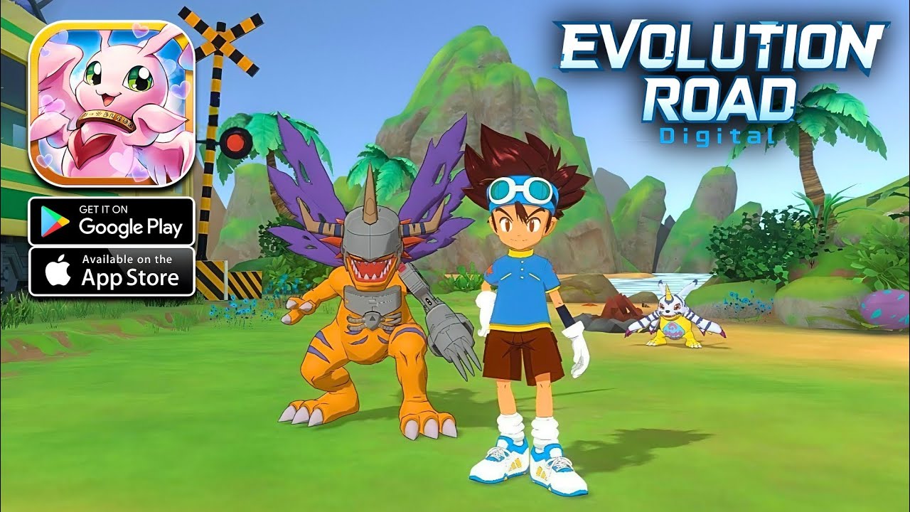 Evolution Road: Digital - Digimon Gameplay (Android/iOS) - YouTube
