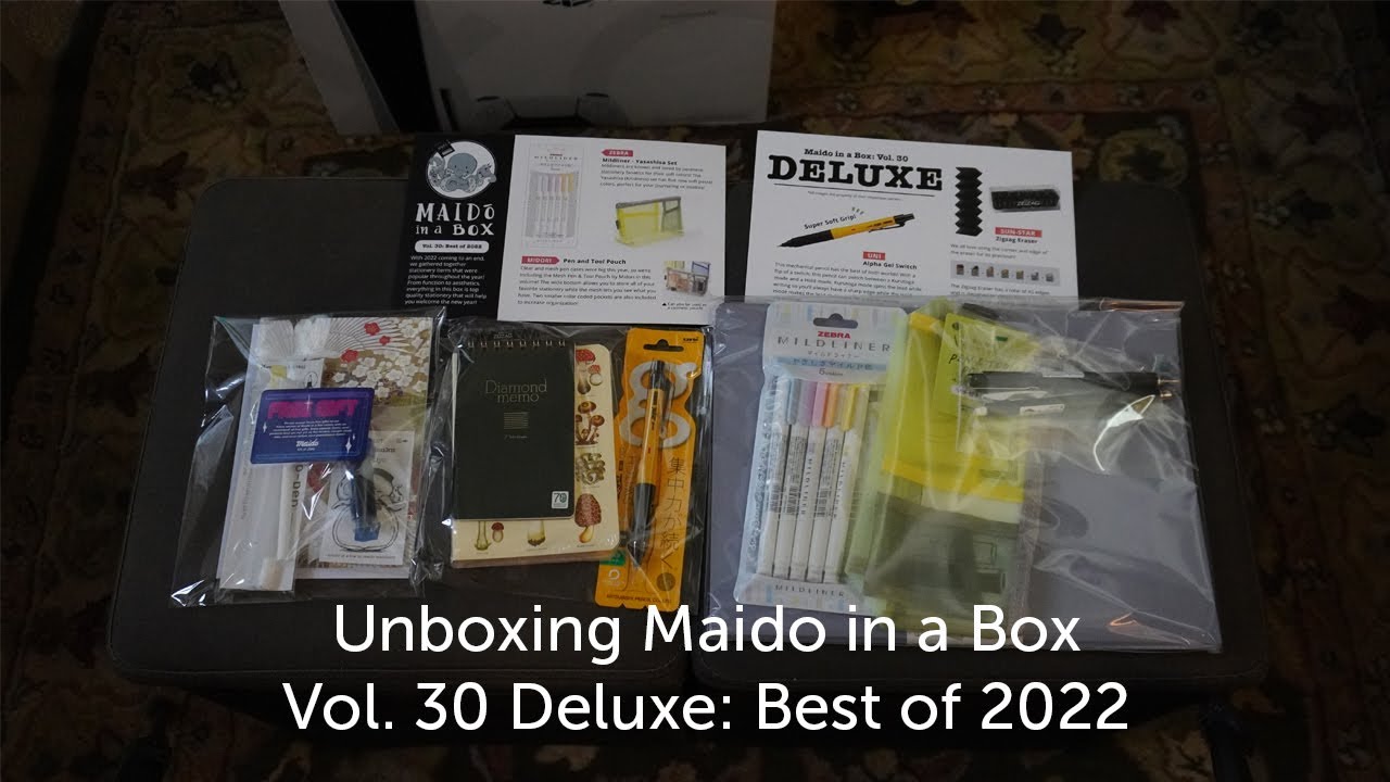 Unboxing Maido in a Box Vol. 30 Deluxe: Best of 2022 (HDR Version ...