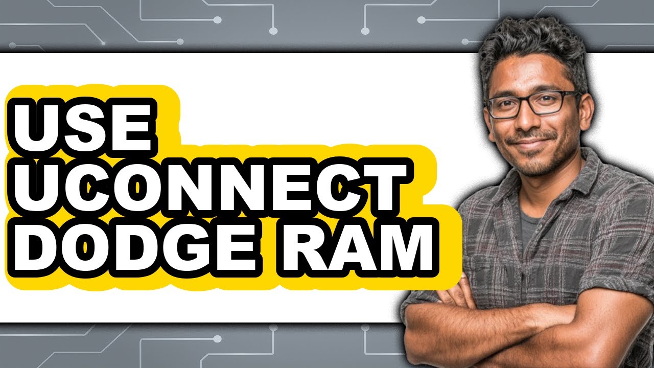 How to Use Uconnect Dodge Ram - Full Guide - YouTube