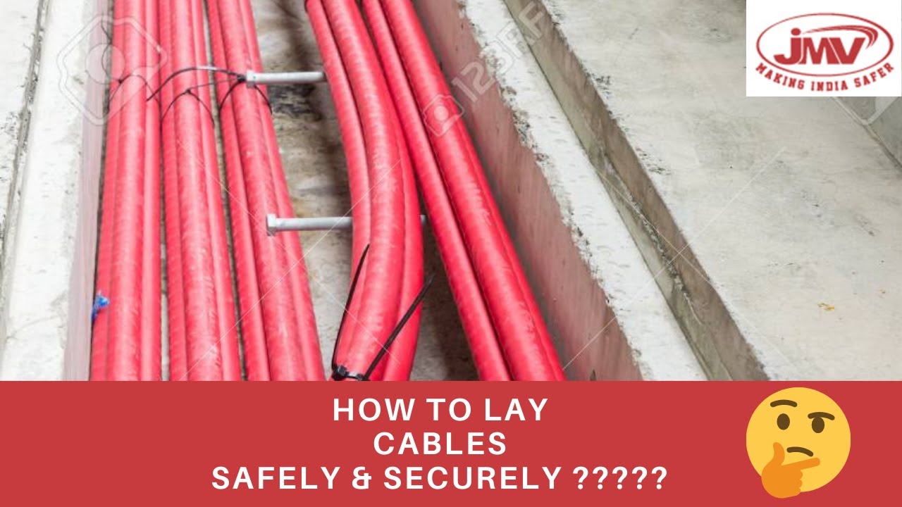 How to Lay Cables Safely & Securely? A new Innovation in the Industry ...