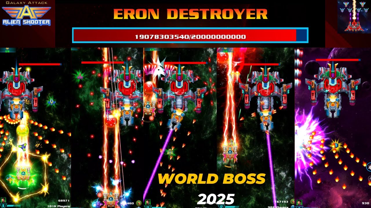 Eron Destroyer World Boss In Galaxy Attack Shooting Game #02 14-2-2025 ...