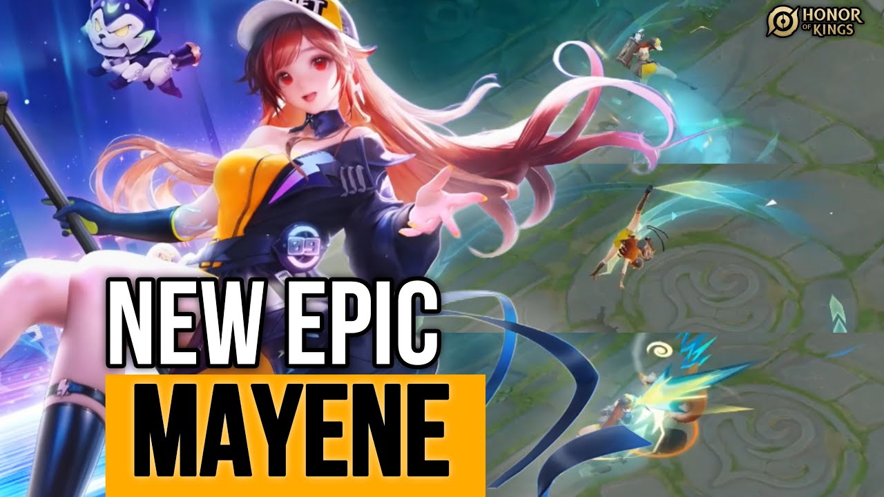 HOK: MAYENE NEW EPIC SKIN | LITTLE ORANGE | QQ SPEED COLLAB | Honor of ...