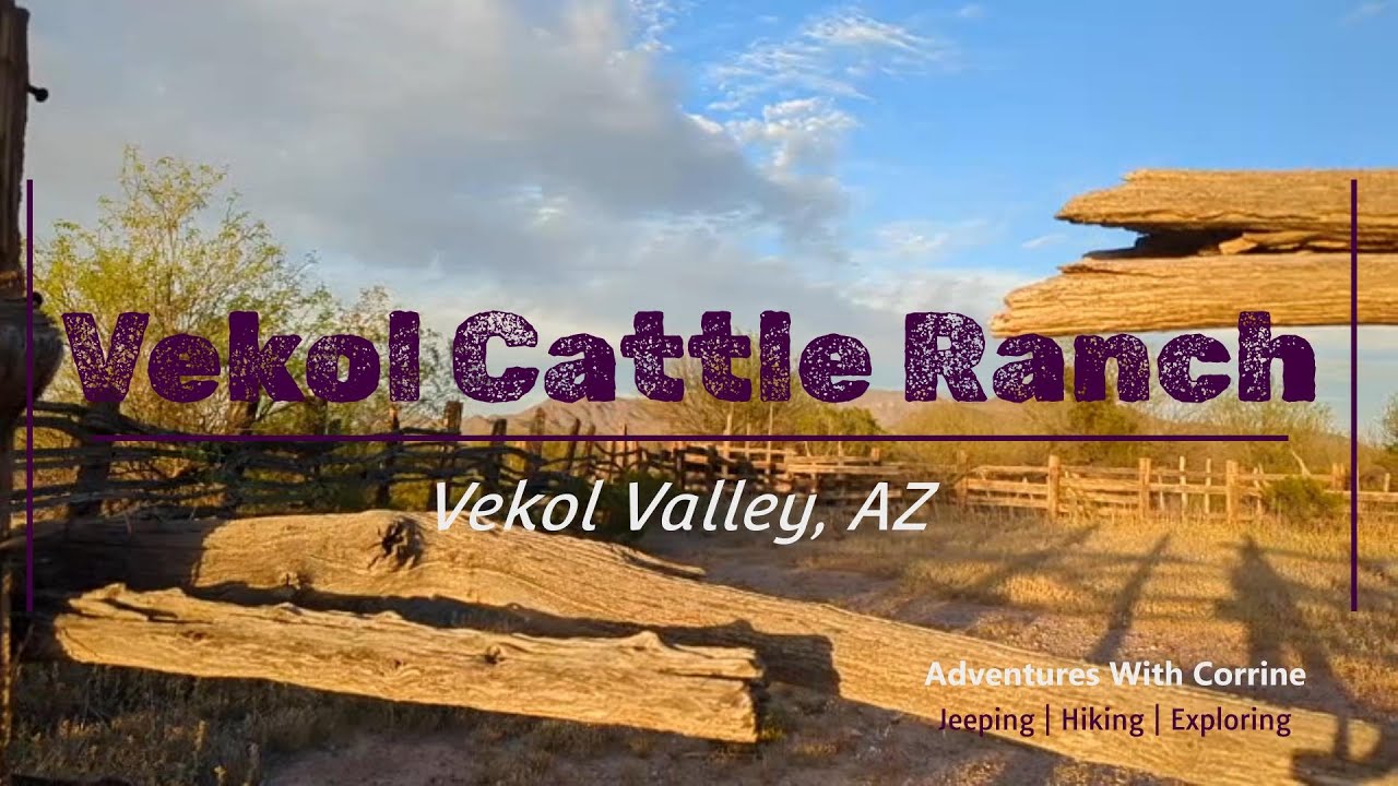 Abandoned Vekol Cattle Ranch - FULL 2023 HOMESTEAD TOUR until I was ...
