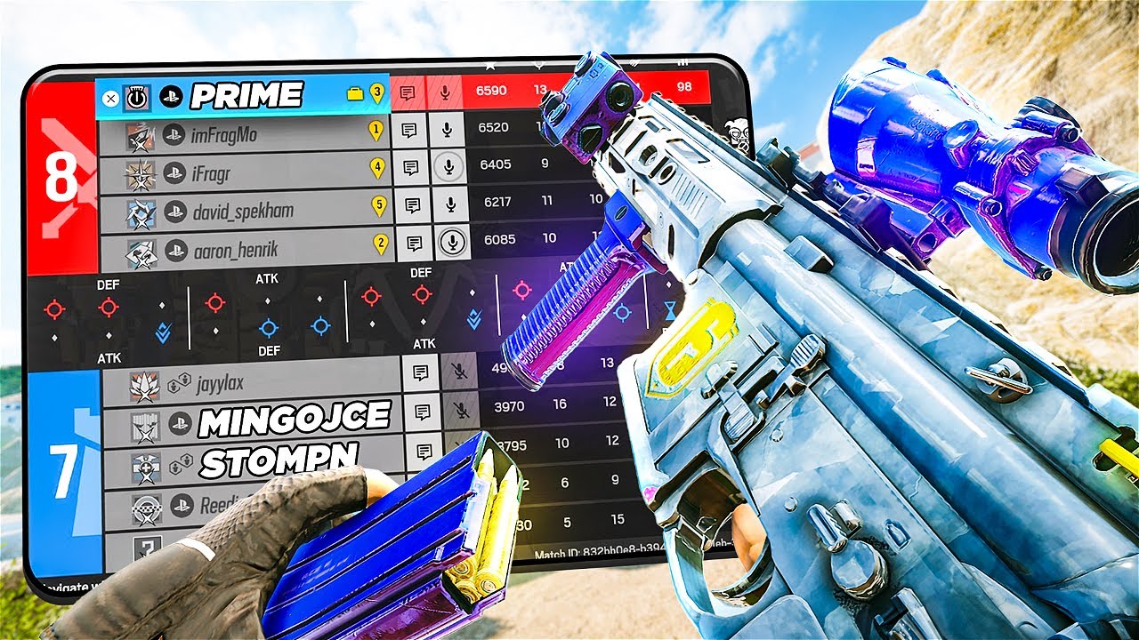 1VS3 CLUTCH VS STOMPN & MINGO ON 7-7 MATCHPOINT IN A $10000 R6 ...