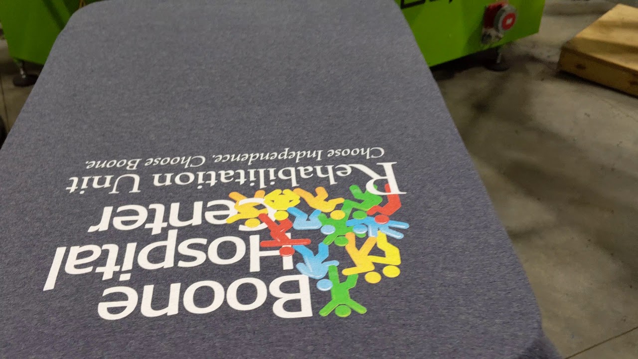 Simulated Process Screen Printing - YouTube