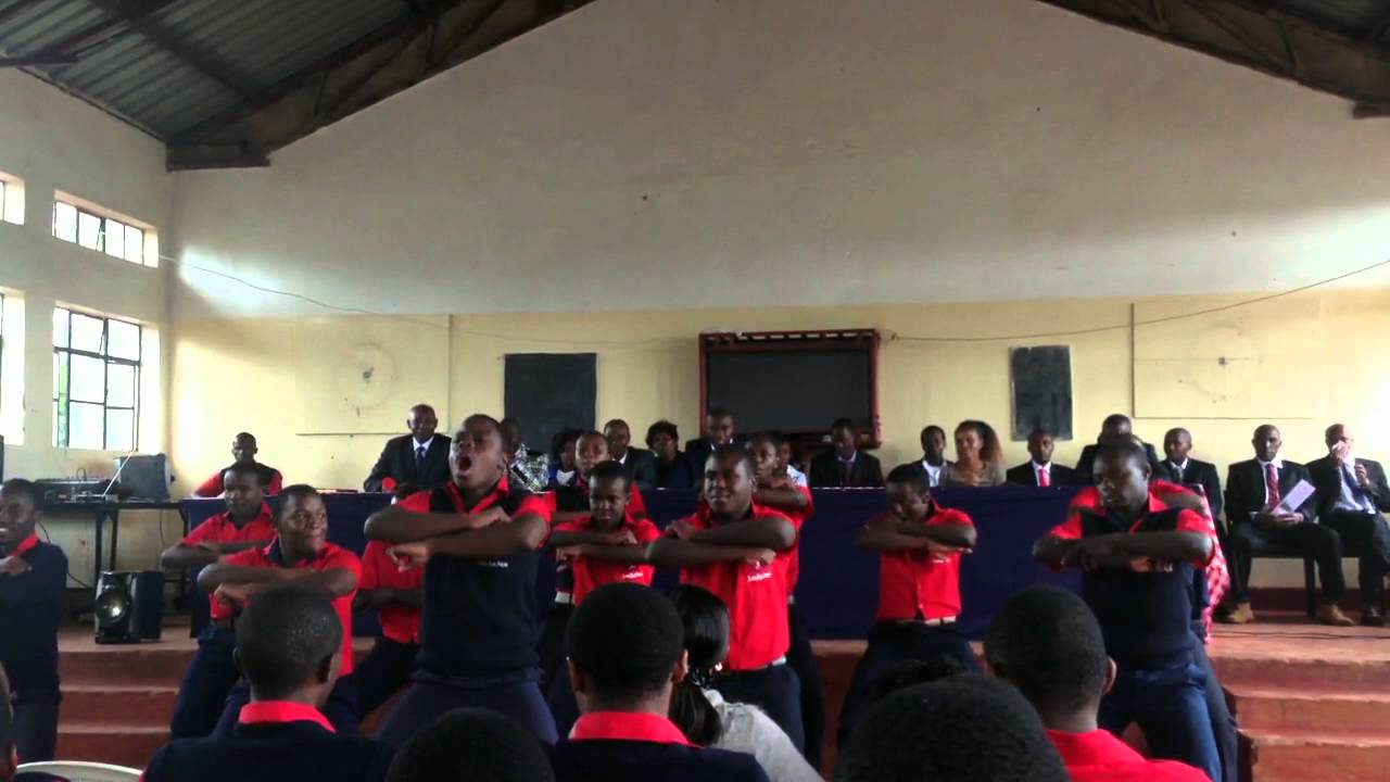 Embu High School Rugby Team Haka 2015 - YouTube
