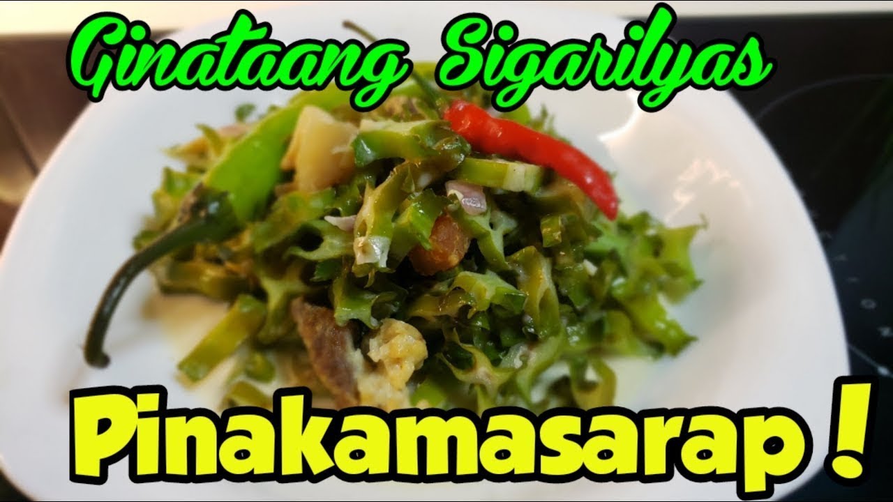 EASY, SUPER DELICIOUS GINATAANG SIGARILYAS - YouTube