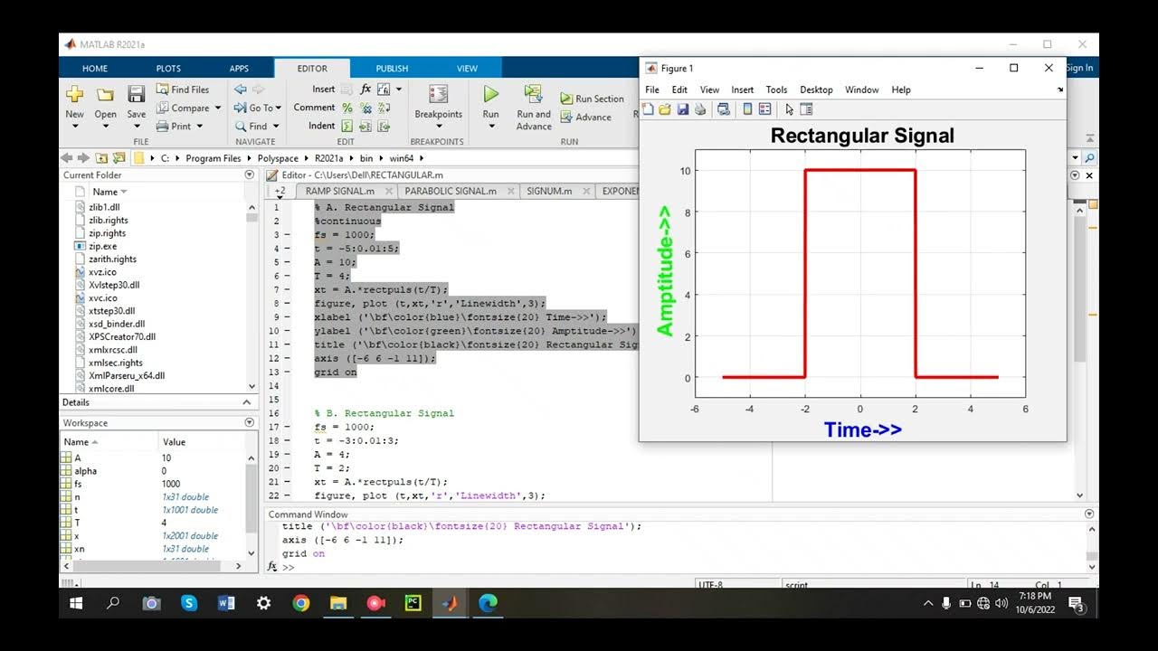 Rectangular Signal - YouTube