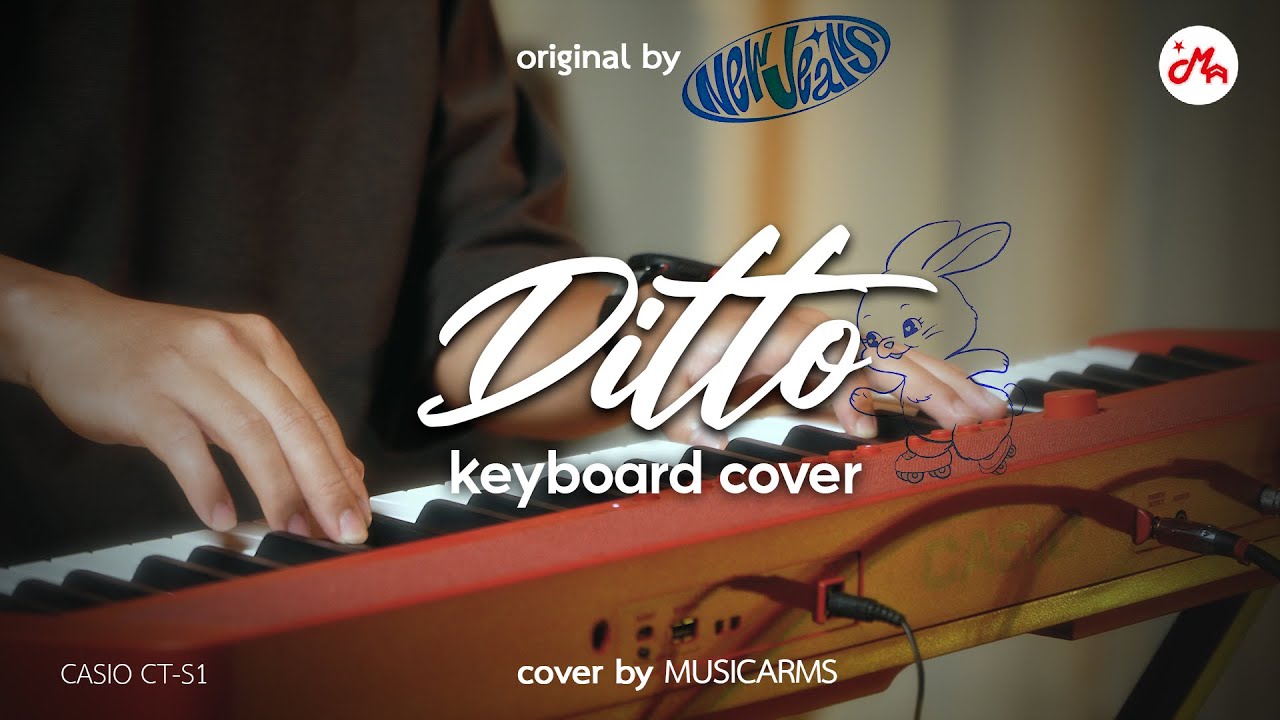 Ditto - Newjeans [Keyboard Cover] | Casio CT-S1 - YouTube