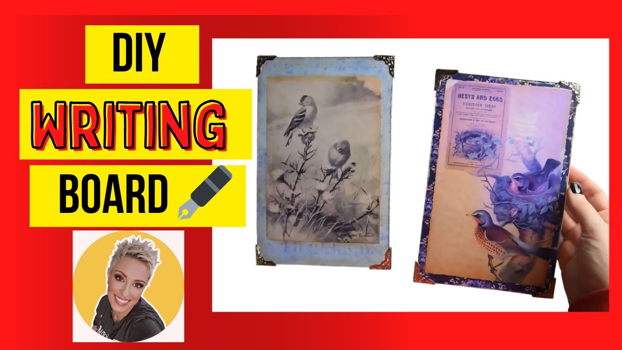 Tutorial: How to make Writing boards - YouTube