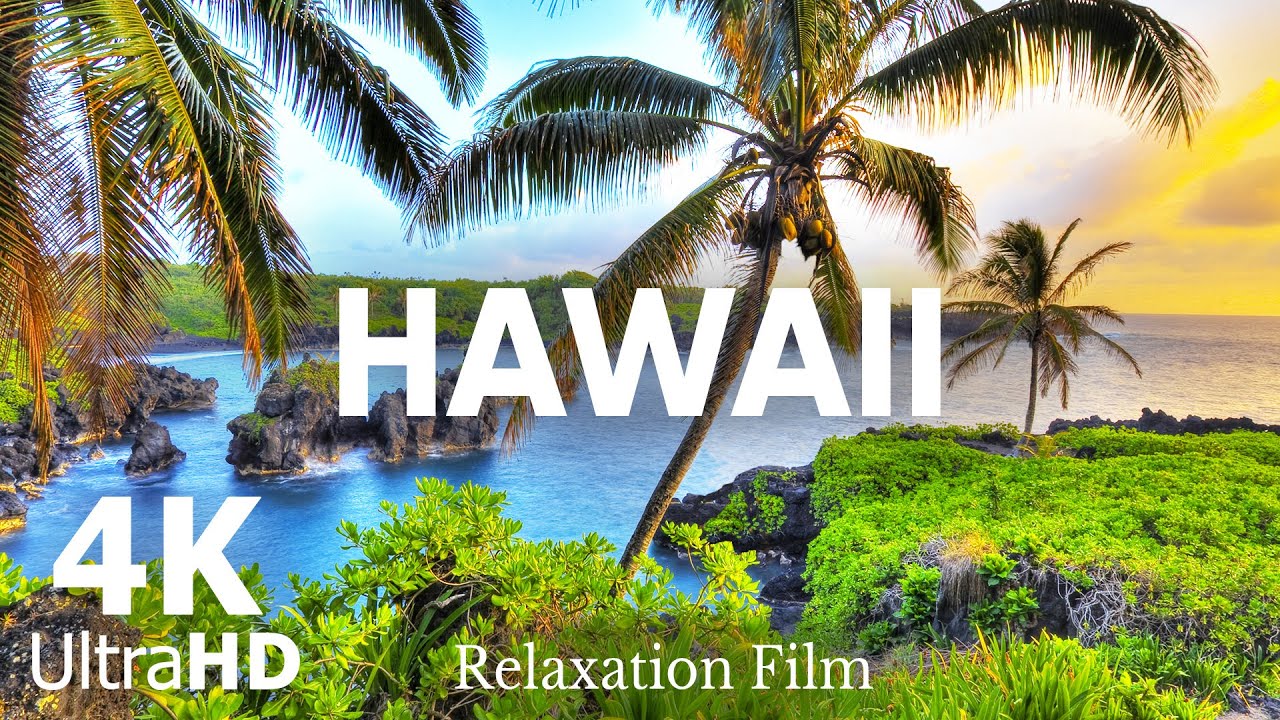 HAWAII in 4K ULTRA HD - Amazing Beautiful Landscape | Aerial Drone ...