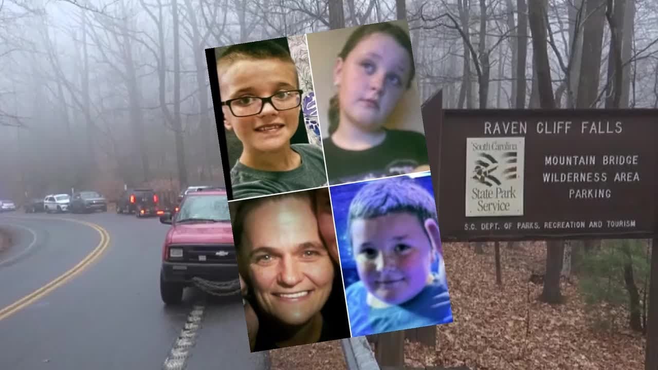 Missing grandmother, 3 young kids found safe in S.C. - YouTube