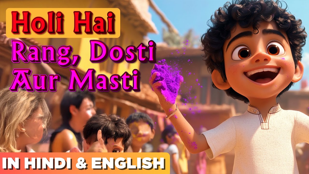 Holi Ke Asli Rang! 🌈 Ek Dil Ko Chhoo Lene Wali Kahani | Bacchon Ki ...